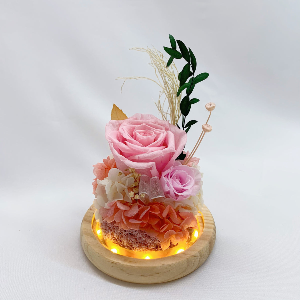 Glass Dome - Pink Wonderland – Ladyblooms Floral & Gifts
