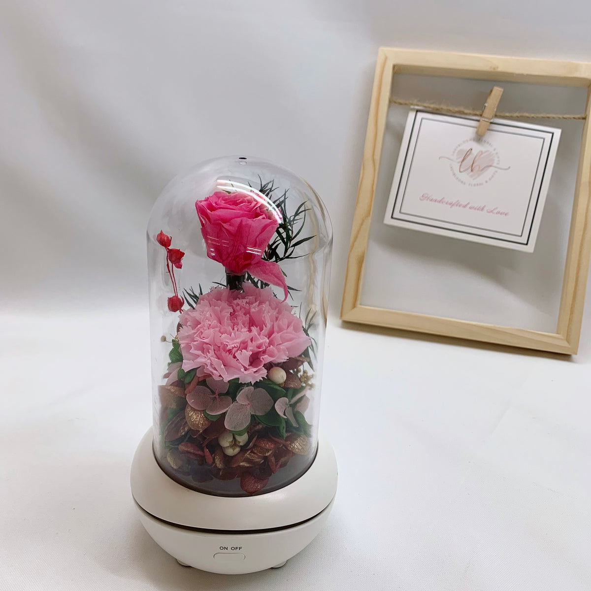 Essential Oil Diffuser - Light Pink Carnation – Ladyblooms Floral & Gifts